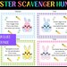 Indoor Easter Scavenger Hunt for Kids, Indoor Treasure Hunt for Kids ...