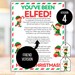 You've Been Elfed Printable Christmas Kit, I've Been Elfed Coworker ...