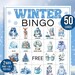 Winter Bingo - Etsy