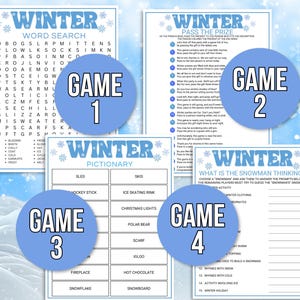 Winter Games, Winter Party Games, Winter Office Party Games, Winter ...
