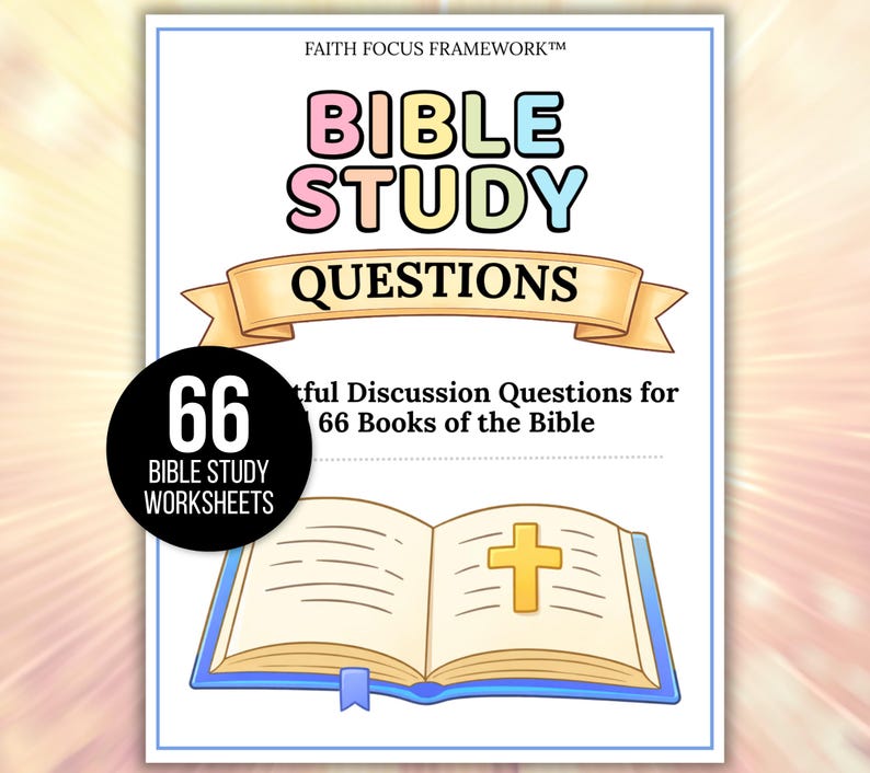 Mega Bible Study Bundle, Bible Books Overview, Bible Topics Study ...
