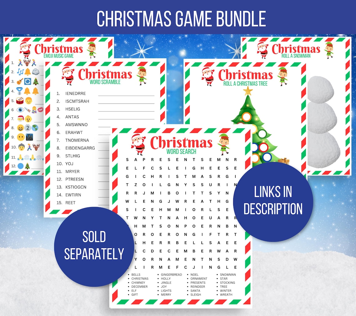 Nativity Word Search, Fun Nativity Game, Printable Nativity Game ...