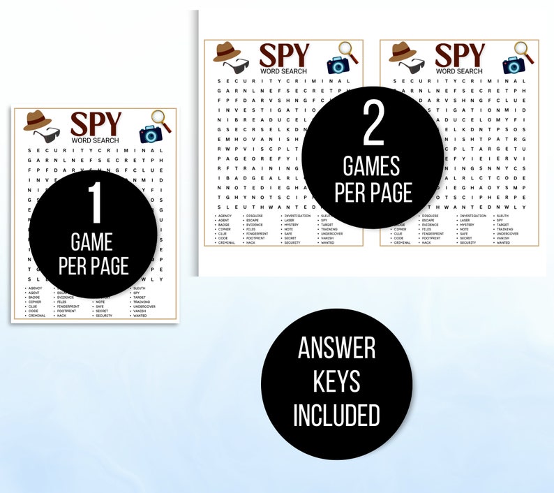 Spy Games, Secret Agent Games, Spy Party Games, Spy Activities, Spy ...