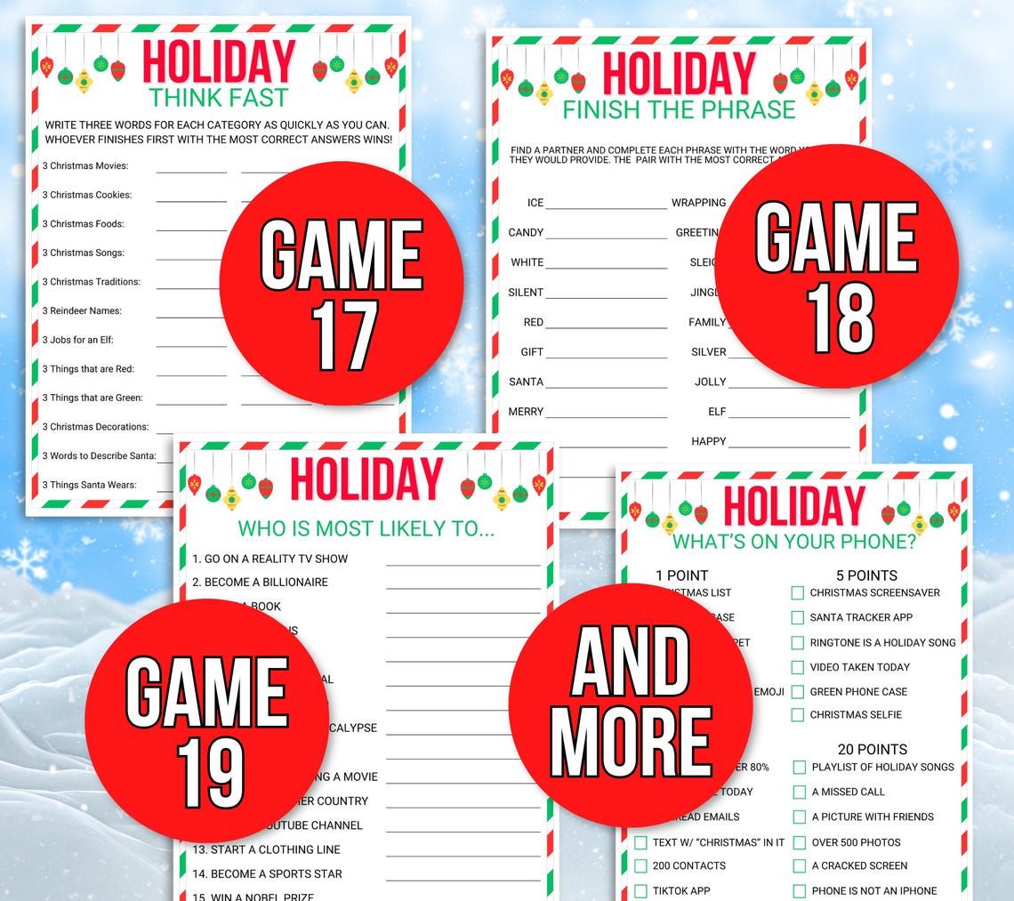 Holiday Office Party Games, Office Party Games, Holiday Office Party ...