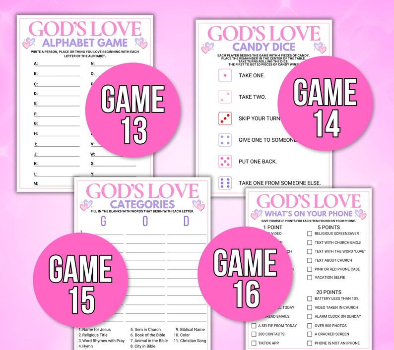 Bible Valentine's Games, Gods Love Bible Games, Valentine’s Bible ...