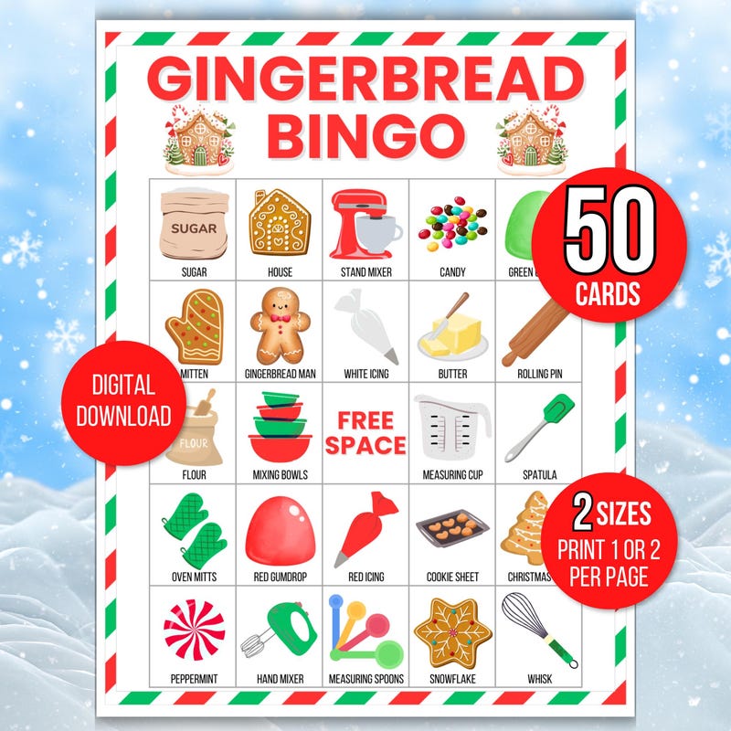 Christmas Cookie Game - Etsy