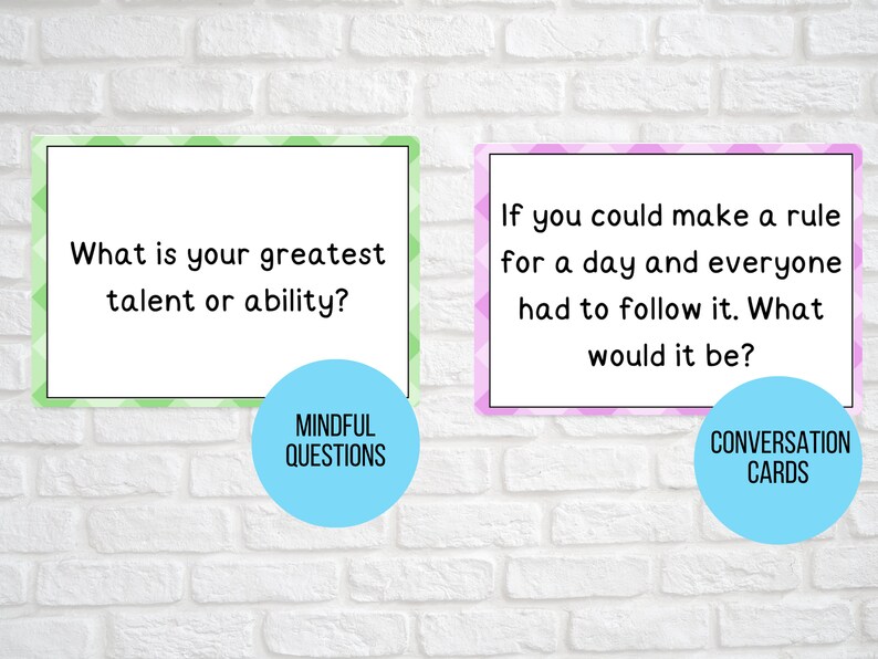 210 Conversation Cards Conversation Starters Road Trip - Etsy