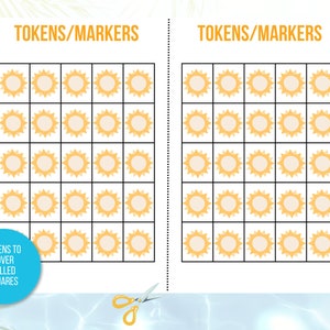 Summer Bingo, 30 Unique Printable Summer Bingo Cards, Summer Game ...