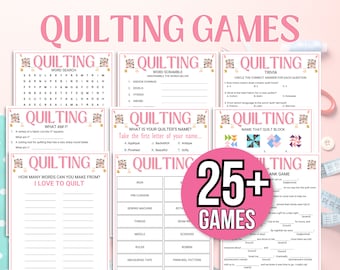 30 Quilt Party Games, Quilting Games, Quilt Party Favor, Name That ...