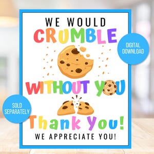 Cake Appreciation Sign, Cake Sign, Appreciation Week Printable Sign ...