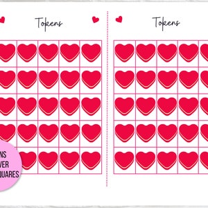 Valentine's Day Bingo, 30 Valentine's Day Bingo Cards, Valentine's Day ...