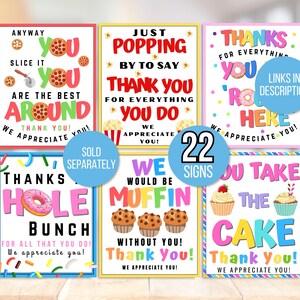 Easter Sign, Easter Appreciation Sign, Easter Staff Appreciation Sign ...