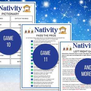 Church Christmas Party Games, Nativity Games, Christian Christmas Games ...