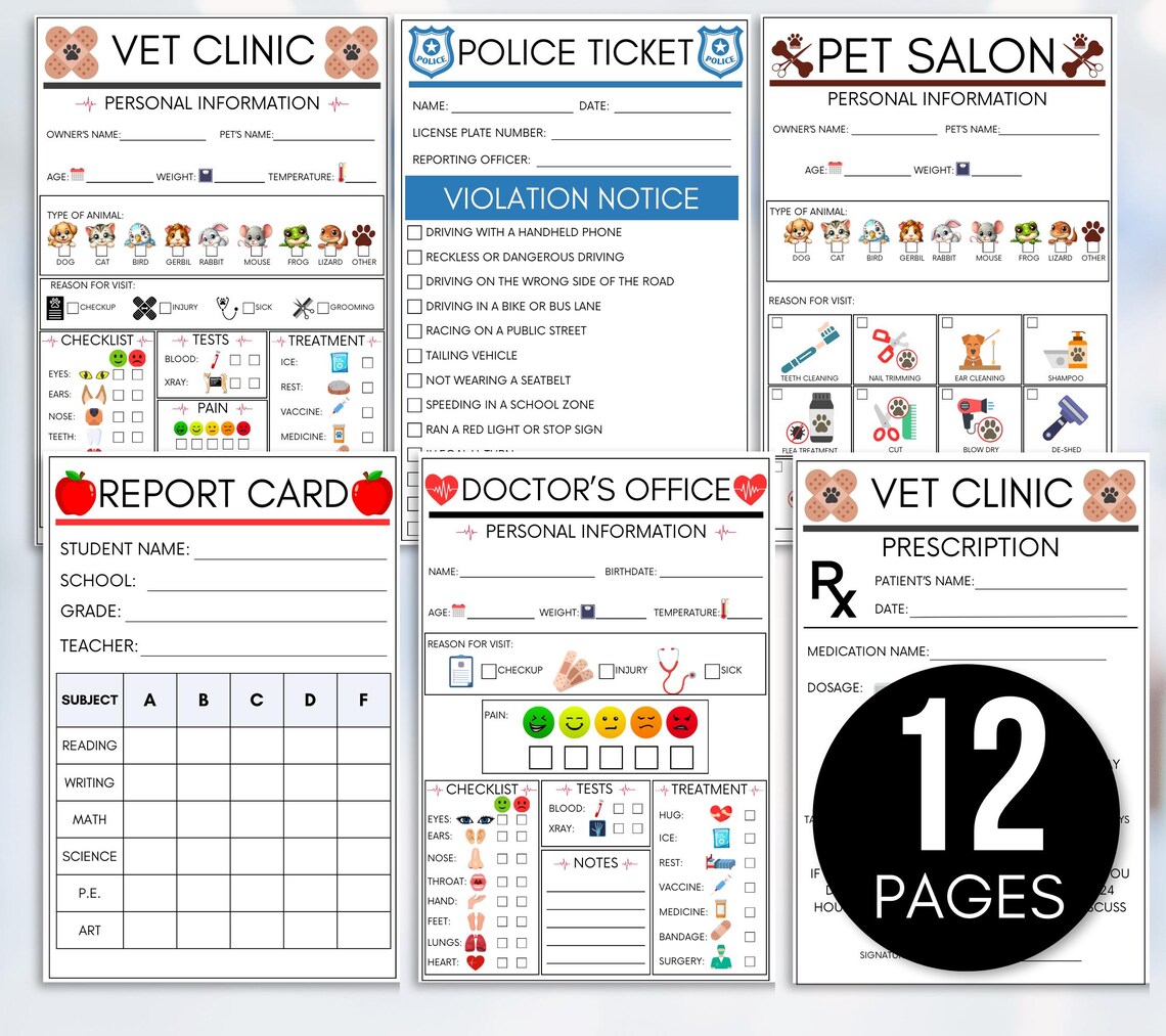 Pretend Play, Pretend Play Doctor, Pretend Play Vet, Pretend Play Pet ...