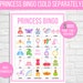 Princess Scavenger Hunt, Printable Princess Party Game, Princess ...