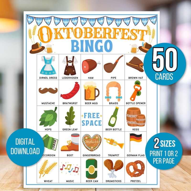 Cafe Cards Oktoberfest - Etsy Canada