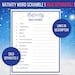 Nativity Word Search, Fun Nativity Game, Printable Nativity Game ...