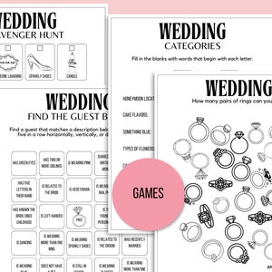 Kids Wedding Activity Bundle, Wedding Activity Pack for Kids, Kids ...