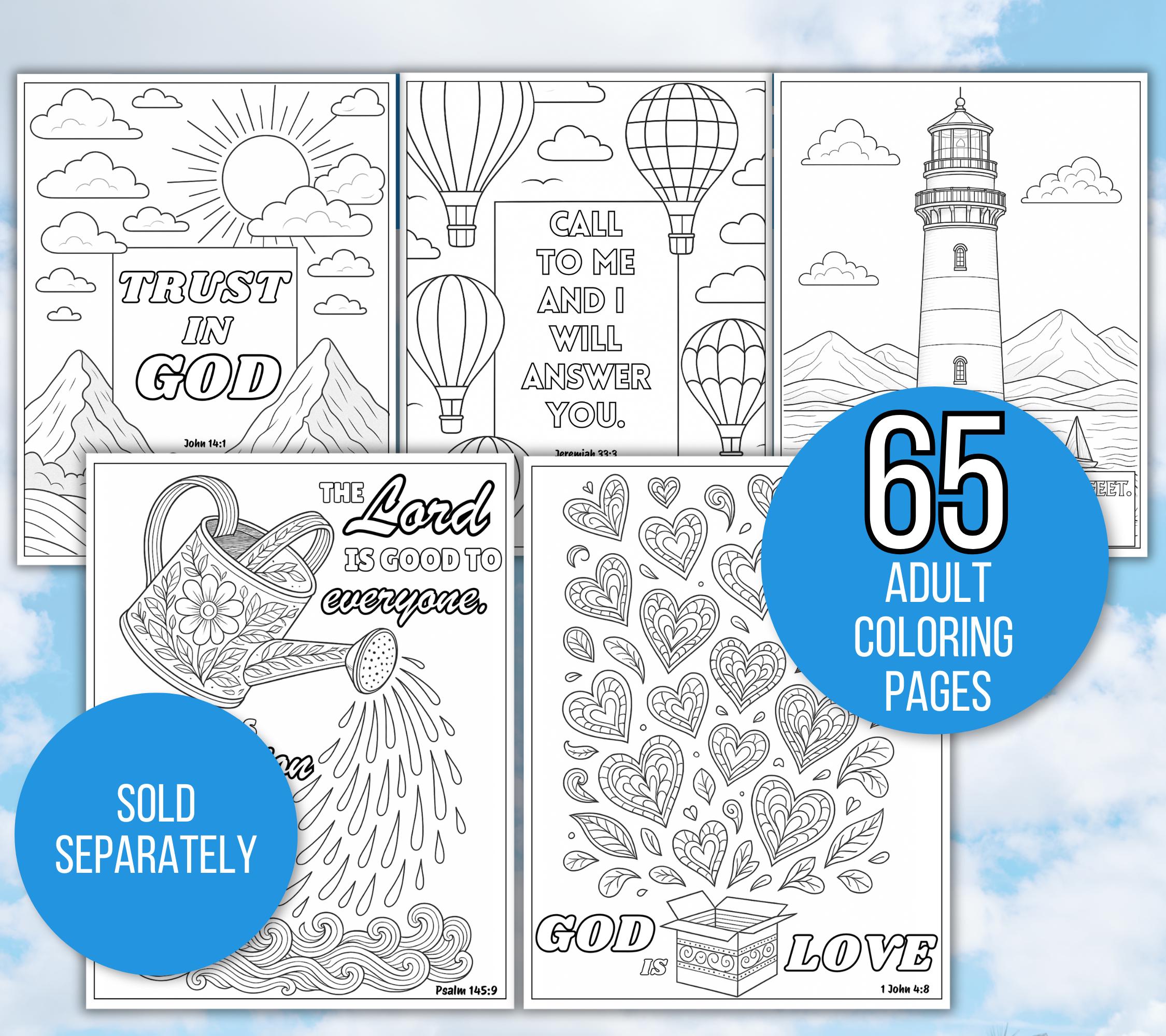 Kids Bible Verse Coloring Pages, Kid's Bible Coloring Pages, Sunday ...