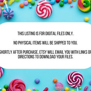 Candy Bingo, 30 Printable Candy Bingo Cards, Sweet Treats Bingo, Candy ...