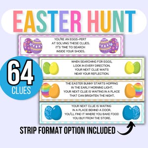 Indoor Easter Scavenger Hunt for Kids, Outdoor Treasure Hunt for Kids ...