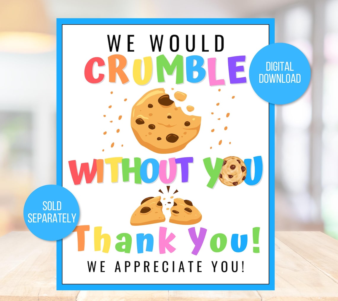 Brownie Appreciation Sign, Brownie Sign, Appreciation Week Printable ...