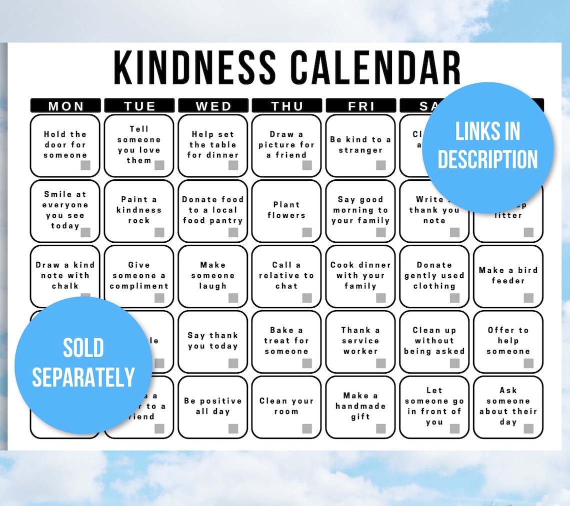 Kindness Cards, 36 Coloring Kindness Cards, Compliment Cards, Acts of ...