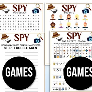 Spy Games, Secret Agent Games, Spy Party Games, Spy Activities, Spy ...