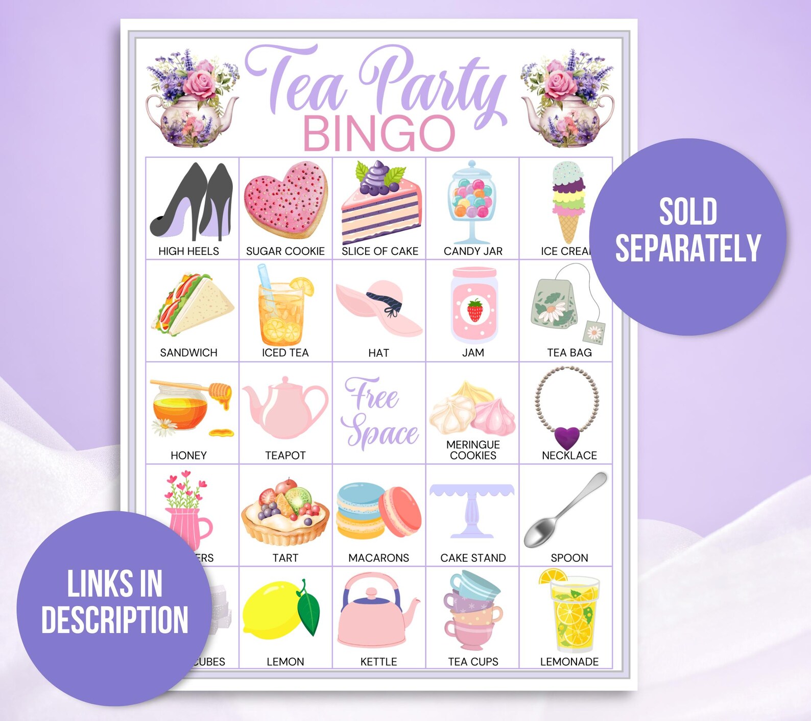 Tea Party Etiquette Game, Tea Party Quiz, Tea Etiquette Game, Tea Party ...