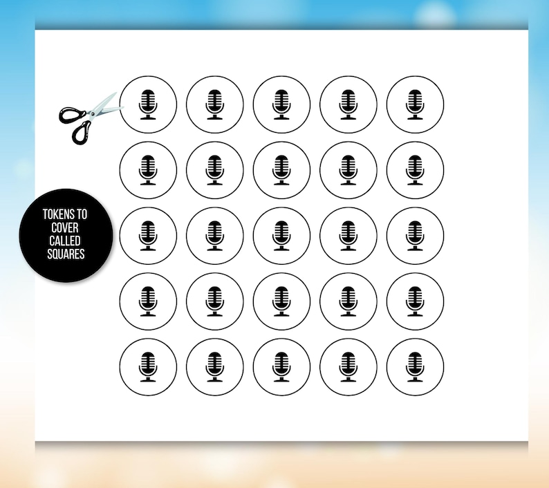 Music Bingo, Classic Car Music Bingo, Oldies Song Bingo, Oldies Music ...