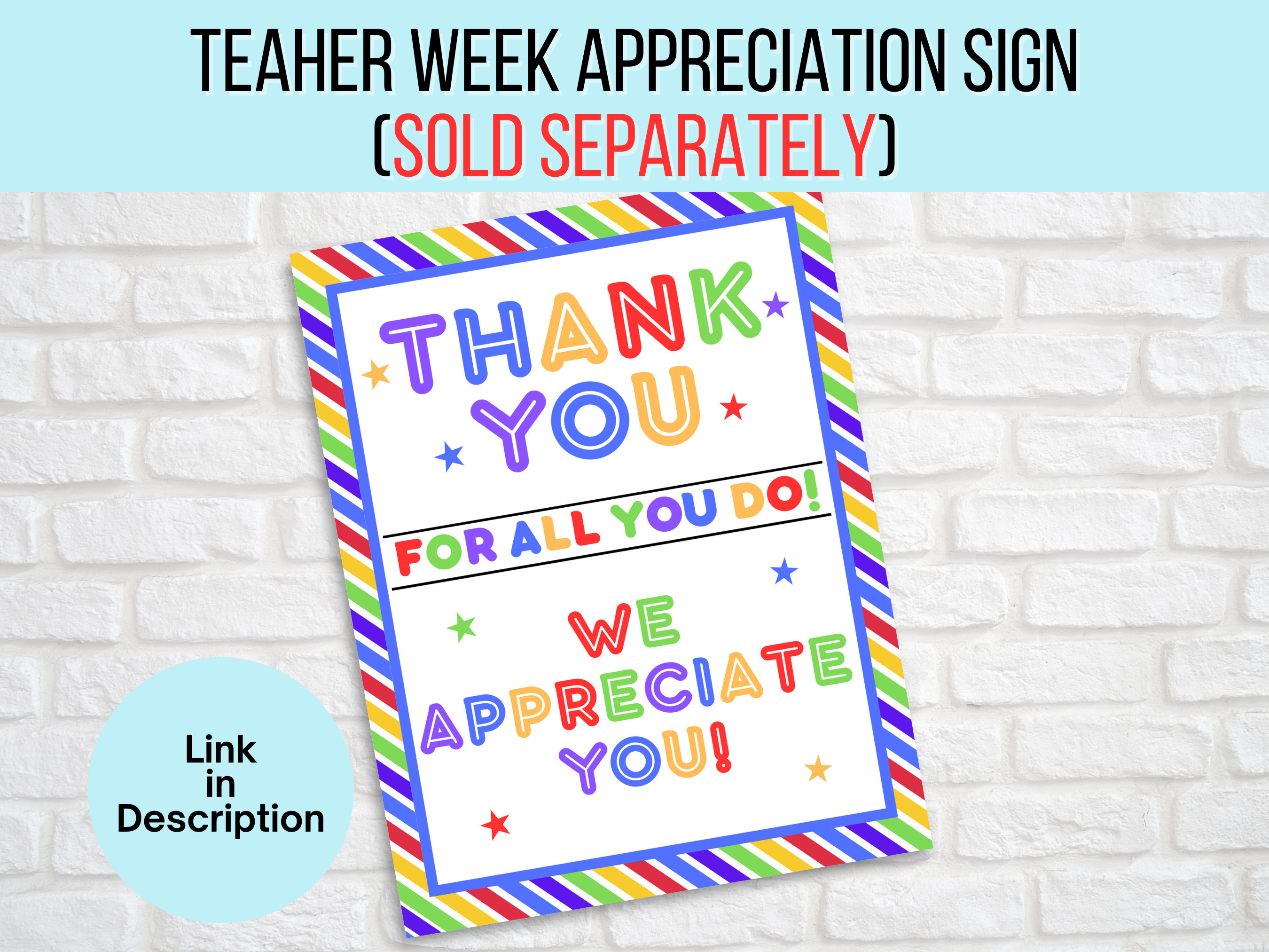 Teacher Appreciation Gift Teacher Appreciation Week Teacher - Etsy