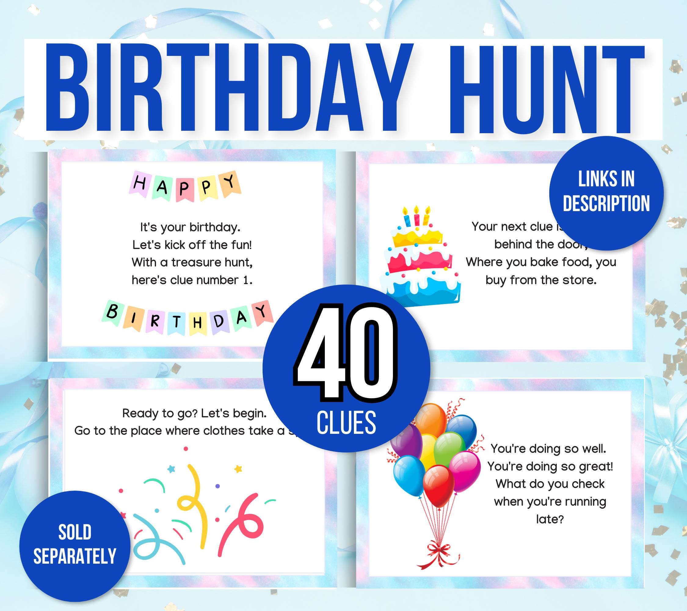 Who Knows the Birthday Boy Best, Birthday Party Game, Birthday Game for ...