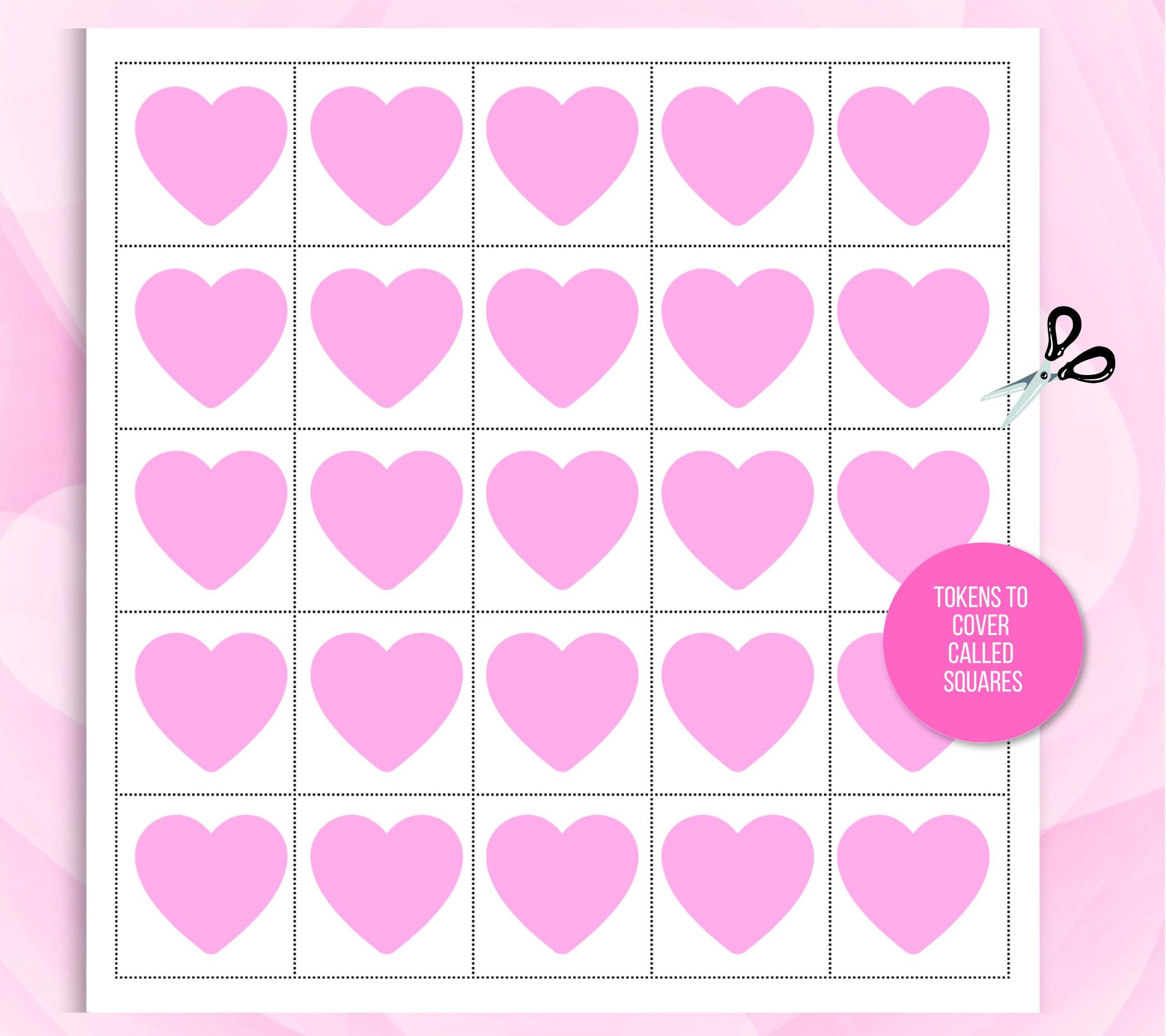 Valentine's Day Bingo Game for Kids: Instant Digital Download ...