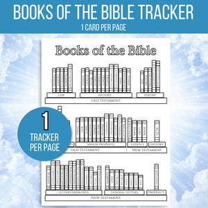 Bible Reading Tracker, Bible Bookshelf Coloring Page, Books of the ...