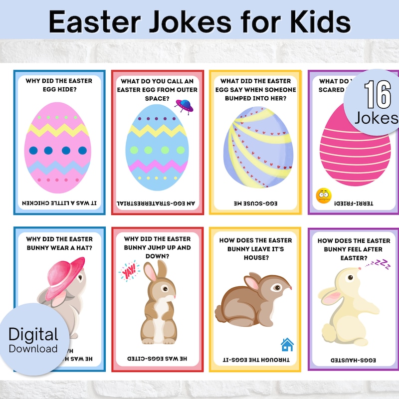 Kids Easter Card - Etsy