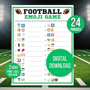 Football Emoji Game, Emoji Football Game, Football Games, Football ...