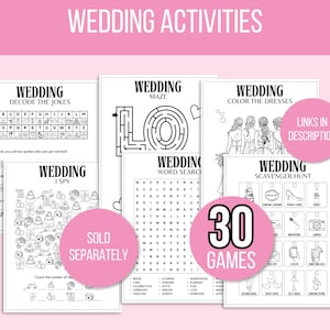 Wedding Treasure Hunt, Wedding Scavenger Hunt, Wedding Scavenger Hunt ...