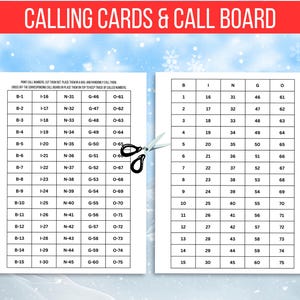 300 Holiday Bingo Cards, Happy Holiday Game, 1, 2, or 4 per Page ...