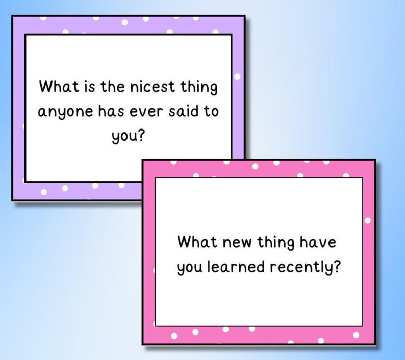 Gratitude Prompts, Gratitude Questions, Gratitude Conversation Starters ...