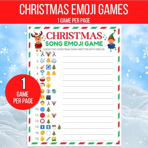 Christmas Emoji Games, Emoji Christmas Game, Christmas Emoji Songs ...