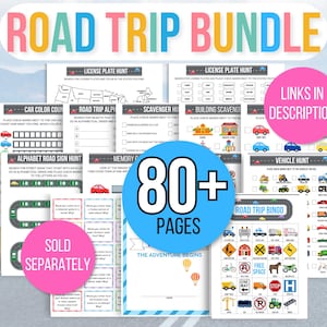 Road Trip Scavenger Hunts, Road Trip Games, Road Trip Hunt, Road Trip ...