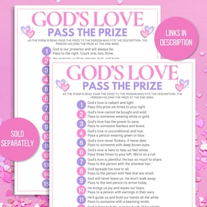 Gods Love Left Right Game, Left Right Gods Love Game, Gods Love Pass ...