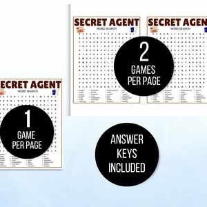Secret Agent Games, Spy Games, Secret Agent Party Games, Secret Agent ...