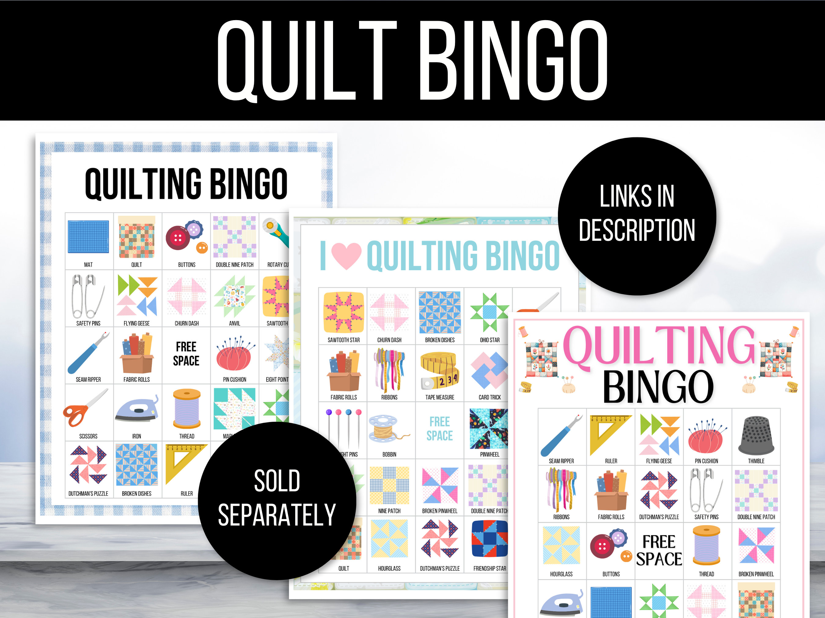 Quilt Games, Quilting Games, Name That Quilt Block, Quilting Party ...