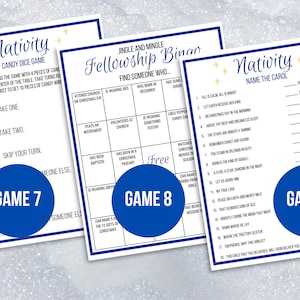 Church Christmas Party Games, Nativity Games, Christian Christmas Games ...