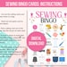 Sewing Bingo, 30 Printable Sewing Bingo Cards, Quilting Bingo, Sewing ...