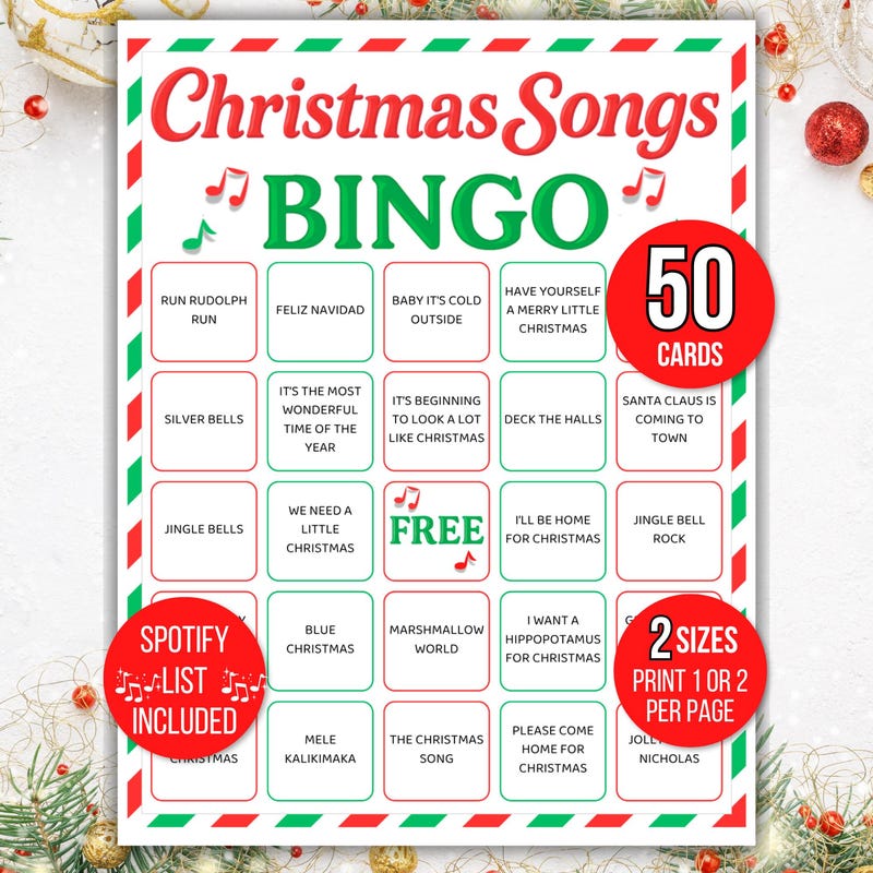 Christmas Bingo Uk - Etsy UK