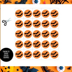 Halloween Bingo, 50 Halloween Bingo Cards, Halloween Games, Kids ...