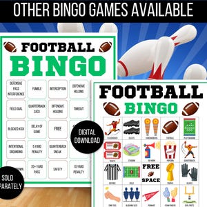 Bowling Bingo, 50 Bowling Bingo Cards, Bowling Game, Bowling Activity ...
