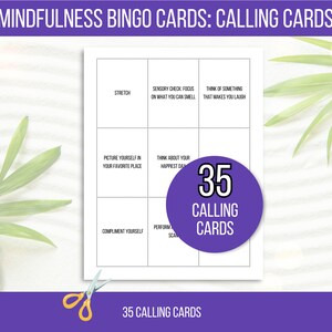 Mindfulness Bingo, 30 Mindfulness Bingo Cards, Gratitude Bingo ...